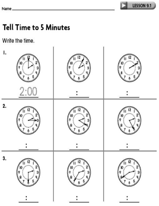 Telling Time